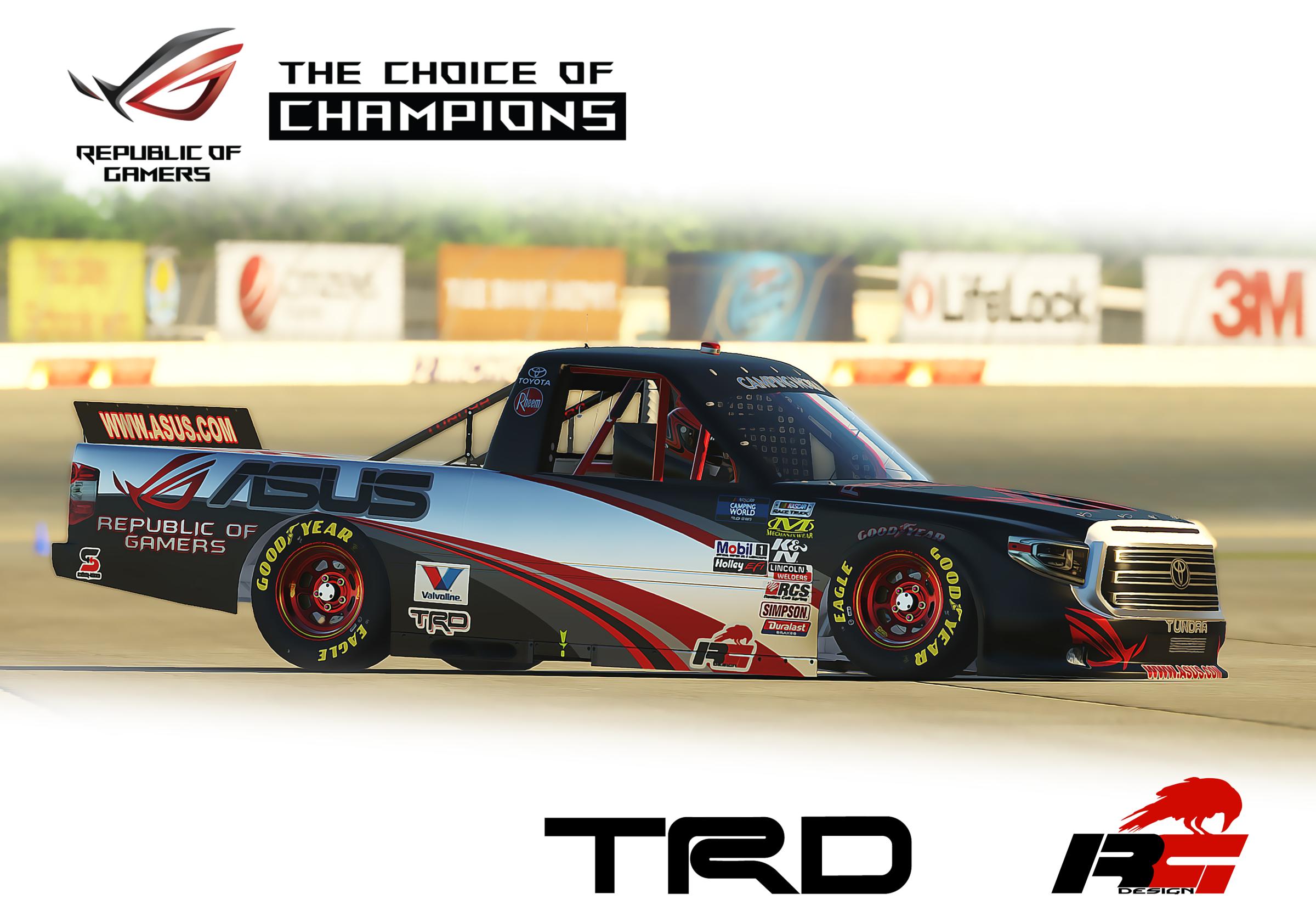 ASUS Toyota Tundra Truck 2021 C TP by Doyle Lowrance - Trading Paints