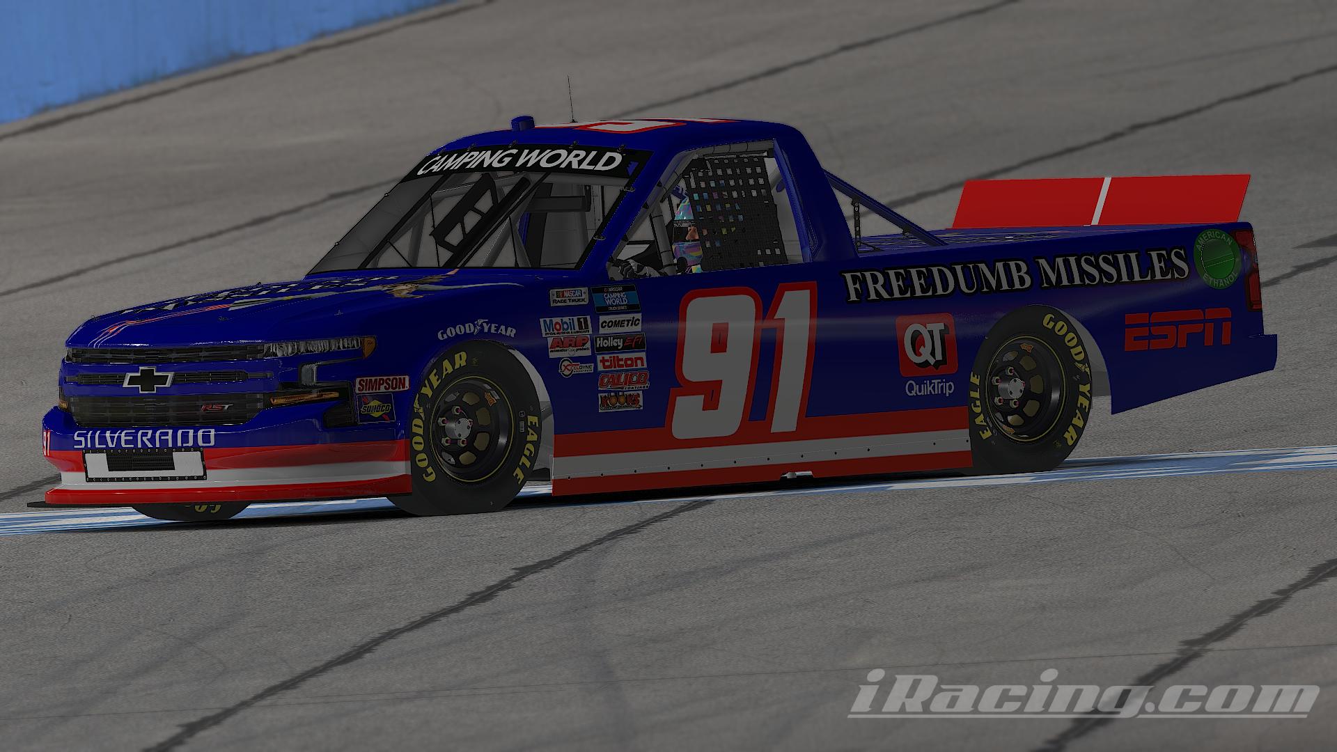 Freedumb Missiles Chevrolet Silverado by Garrett Hess - Trading Paints