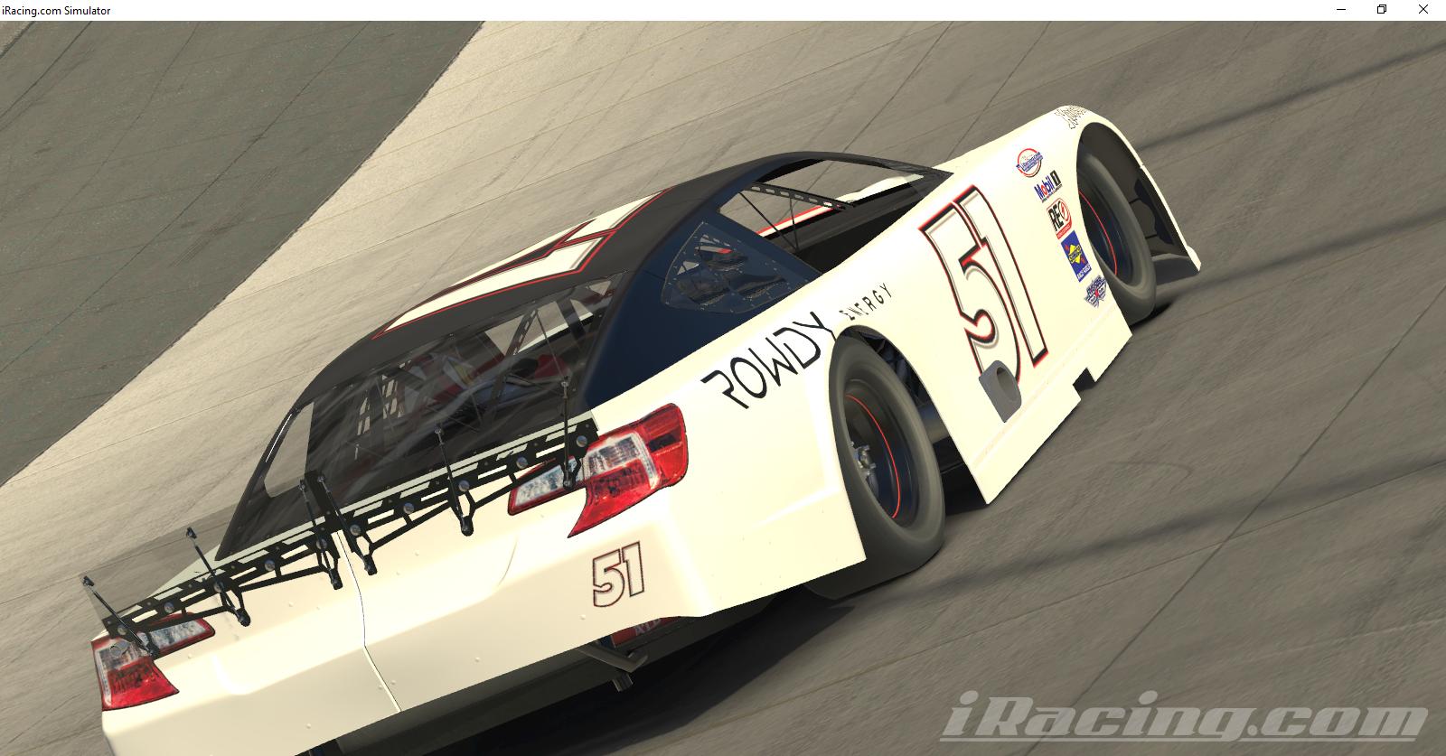 Rowdy Super Late Model (Custom Number) by Bryce Hoffman - Trading Paints