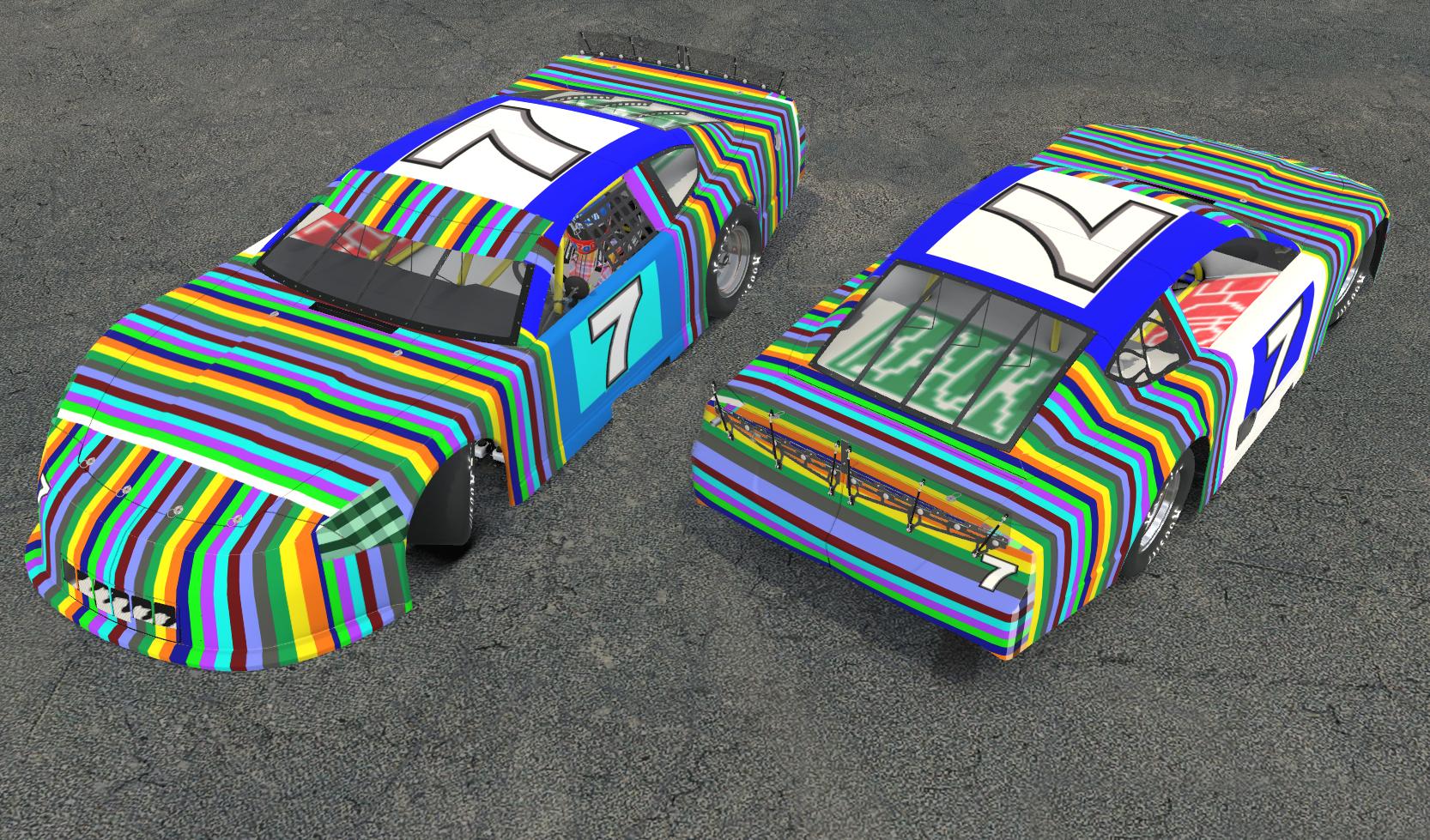 Super Late Model Stripes by Clyde Coman - Trading Paints