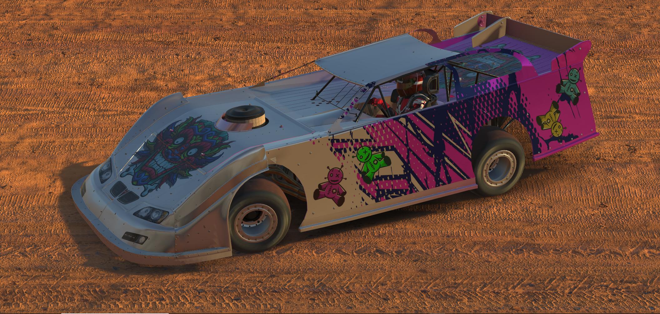 Witch Doctor Dirt Late Model by Ricky Whittenburg - Trading Paints