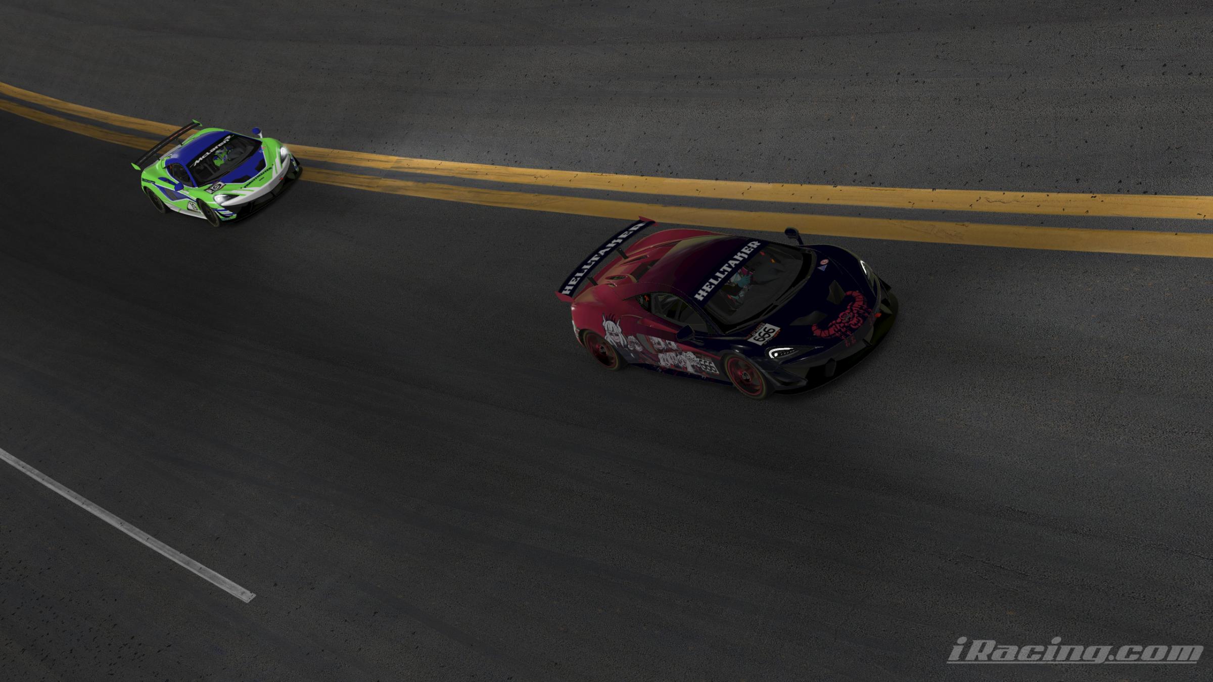 Mclaren 570S GT4 Helltaker Livery by Tiernan Kelly - Trading Paints