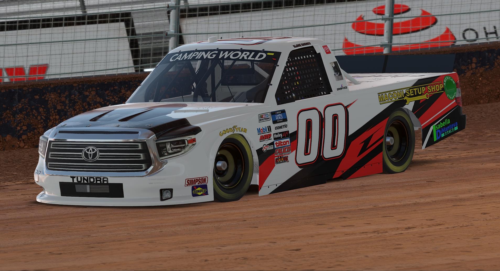 Blake Barney truck paint scheme custom number by Joseph Costello ...