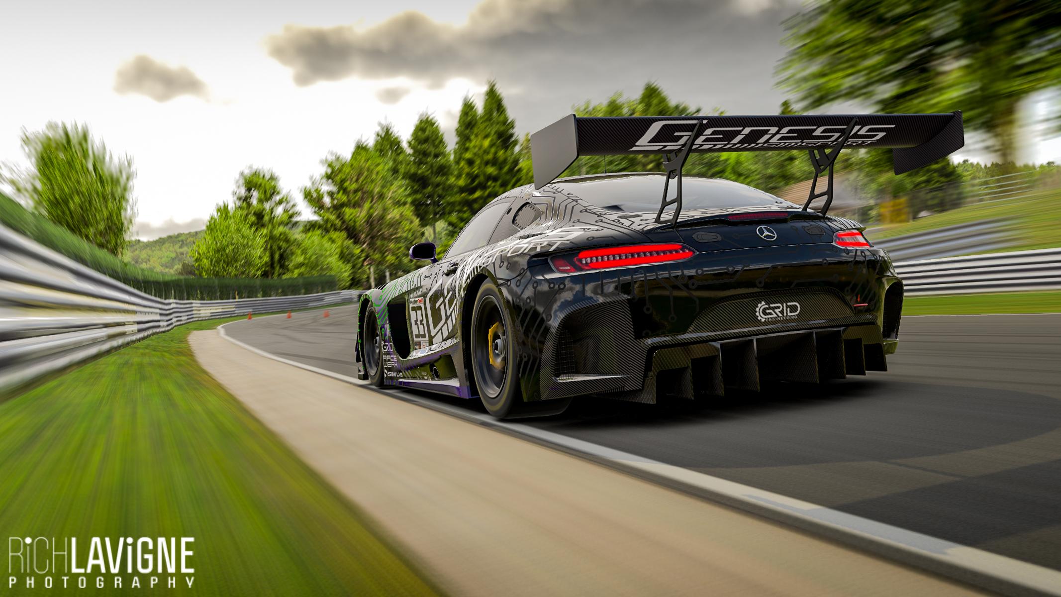 Genesis SimSport Mercedes AMG GT3 by Richard Lavigne - Trading Paints
