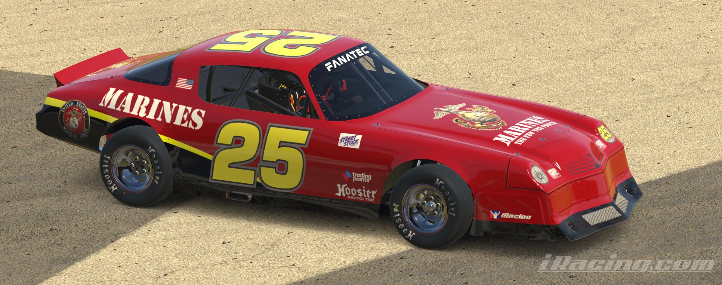 US Marines Street Stock Red by John Rubino - Trading Paints