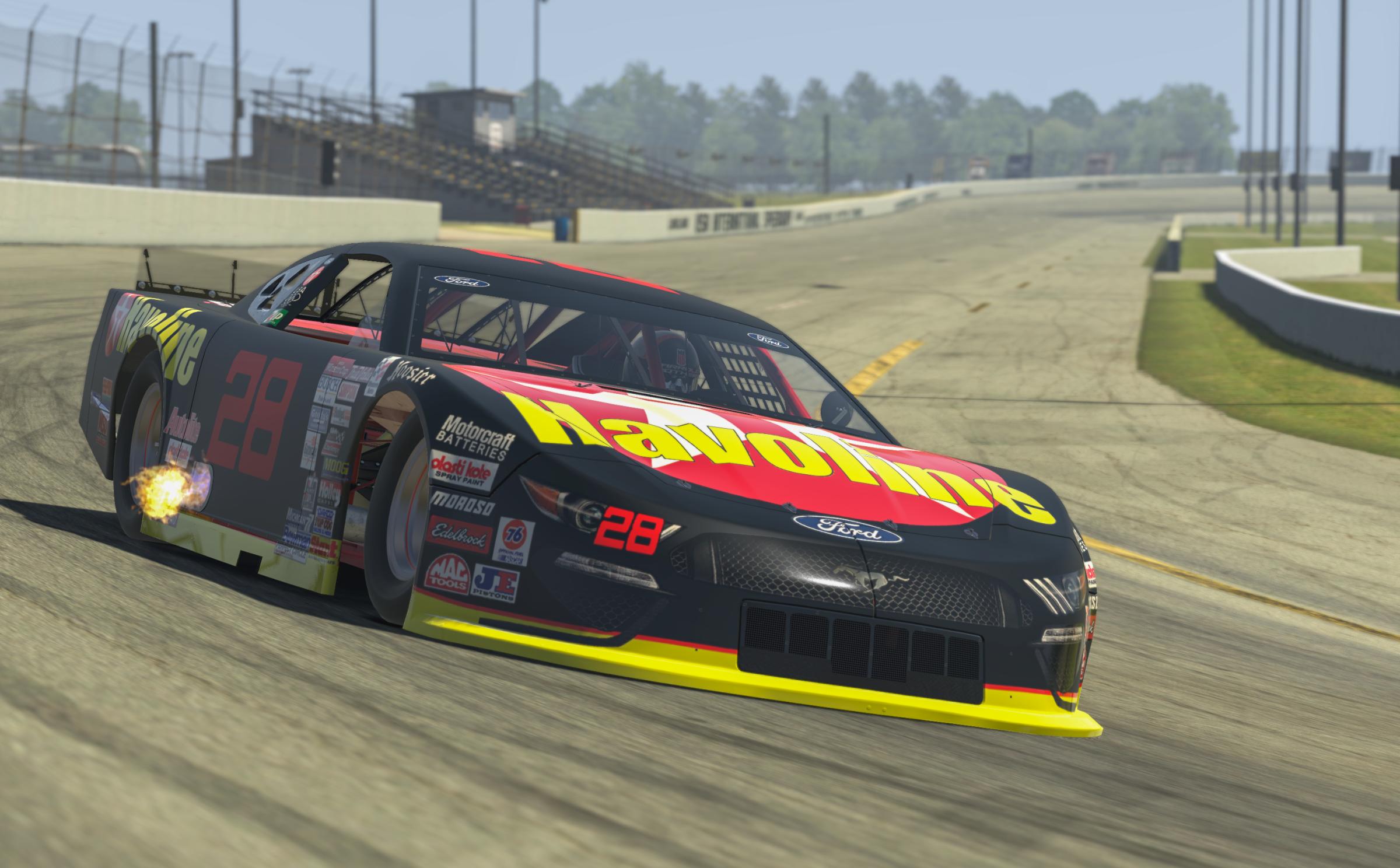 DAVEY ALLISON 1992 Havoline Mustang Super Late Throwback by Corey H ...