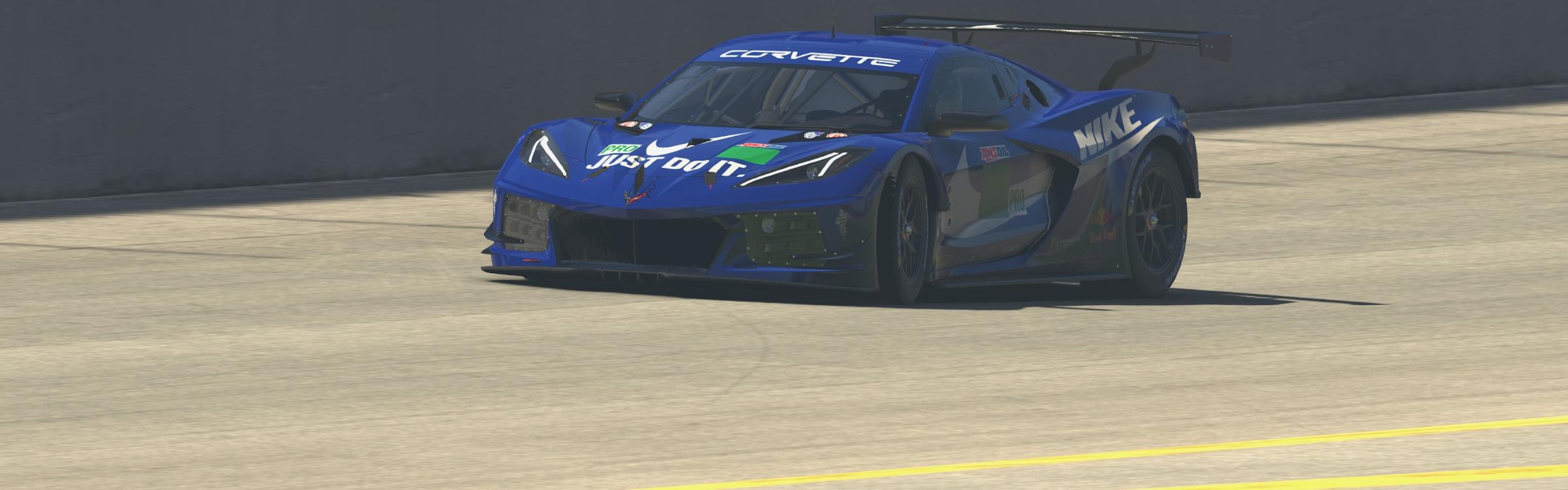 NIKE Corvette C8.R GTE ... NO # by Bernie Mobbs - Trading Paints
