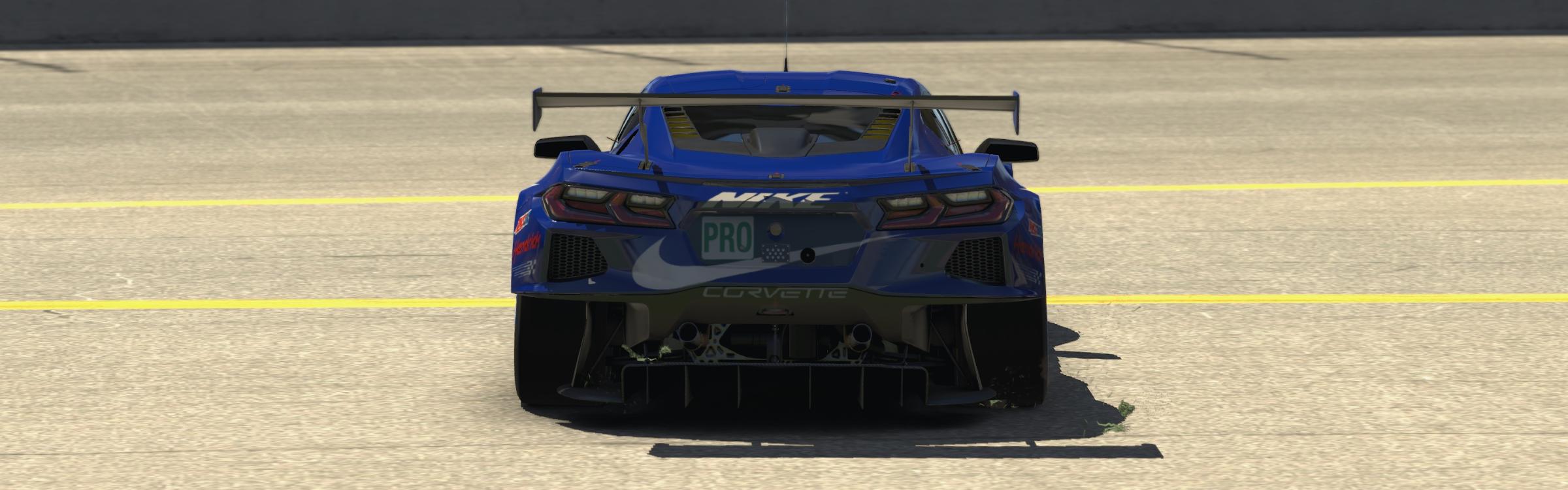 NIKE Corvette C8.R GTE ... NO # by Bernie Mobbs - Trading Paints
