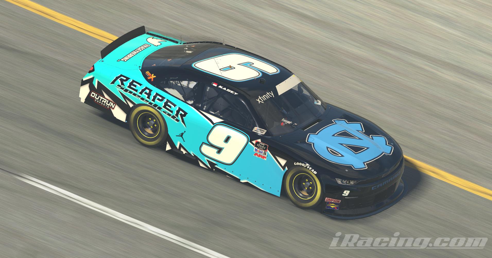 Reaper Speedlab/Outrun Esports #9 Xfinity Camaro by Justin Lumpkin ...
