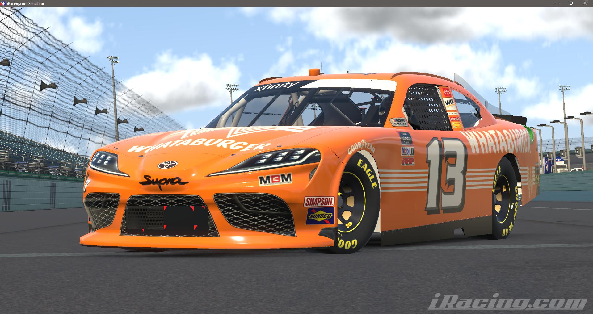 David Starr #13 Whataburger by Cj C. - Trading Paints