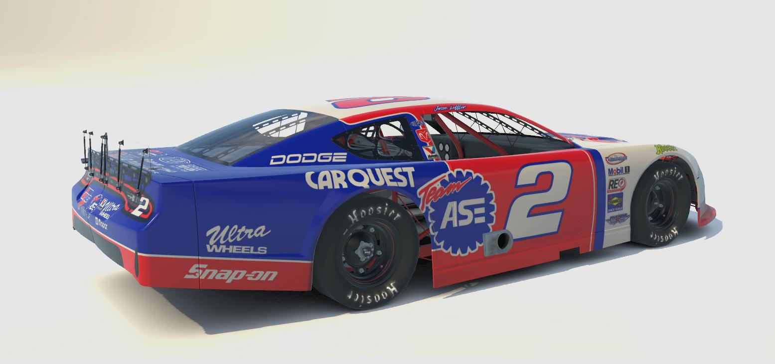 Jason Leffler Team ASE/Carquest Dodge Charger (No Number) by Will Bangs ...