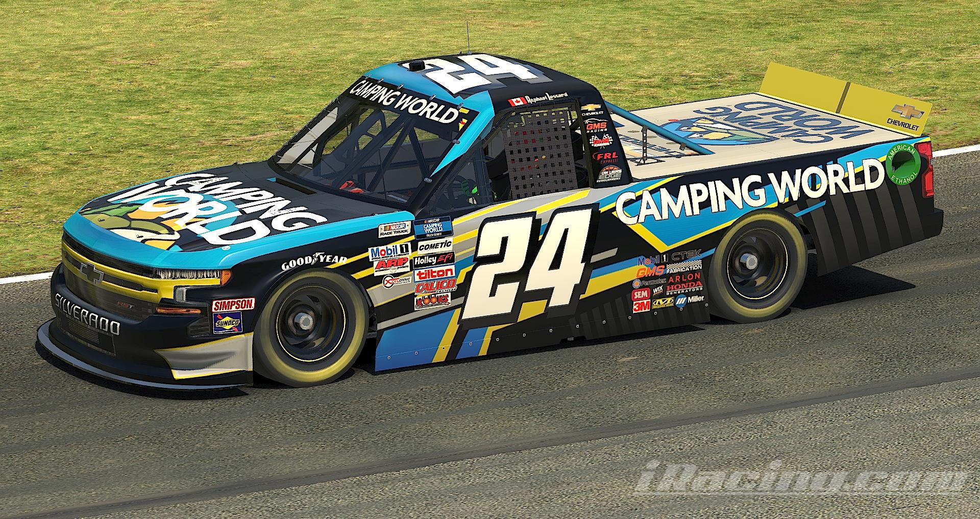 Raphael Lessard Camping World Chevrolet Silverado 2021 by Nicholas ...