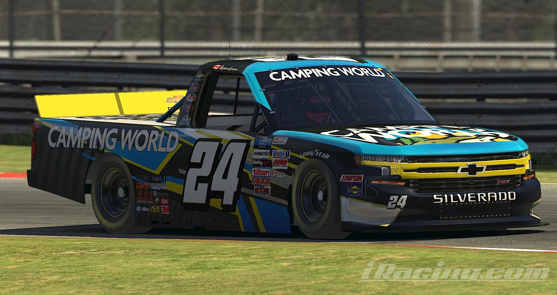Raphael Lessard Camping World Chevrolet Silverado 2021 by Nicholas ...