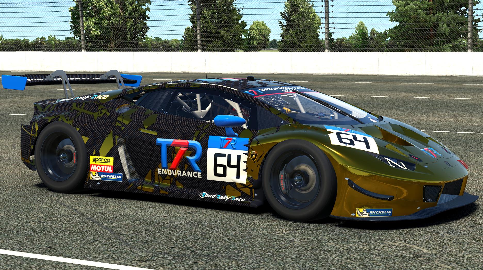 Lamborghini EVO GT3 T7R GOLD 2021 LIVERY by Colin C. - Trading Paints
