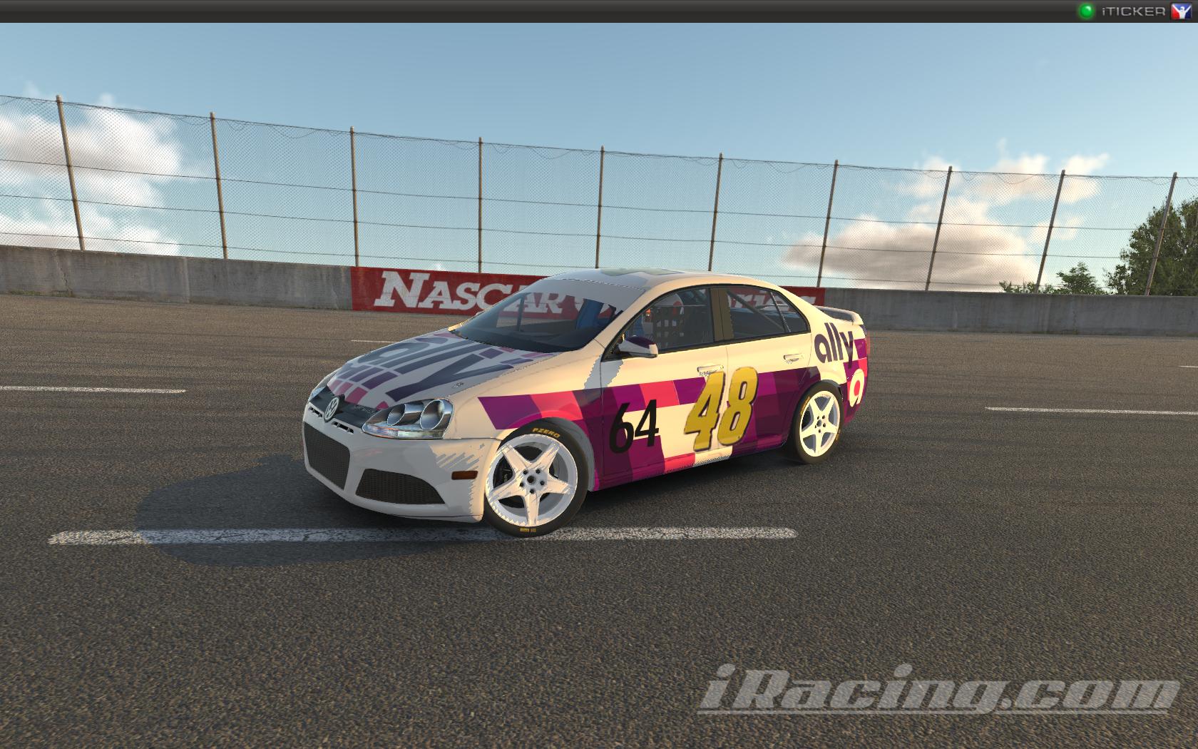 Jimmie Johnson rAlly Jetta TDI by Braxton Whitaker - Trading Paints