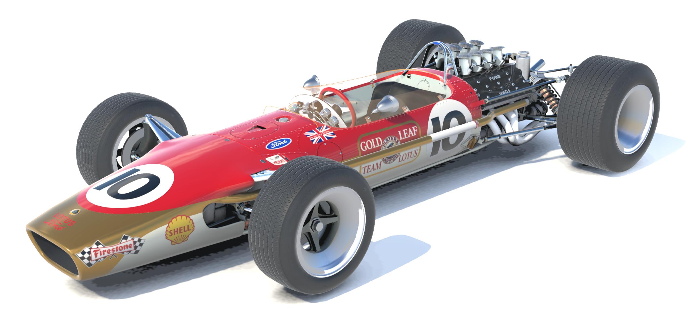 Oliver Grand Prix de Monaco 1968 Gold Leaf Lotus 49 (R1) by Bruce ...