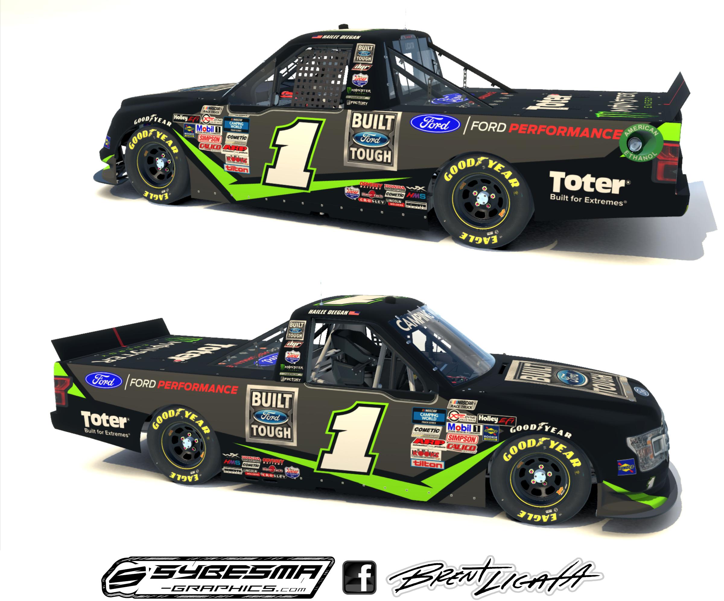 NCWTS 1 Ford Performance Hailee Deegan ATL 2021 by Brent Licata2 ...