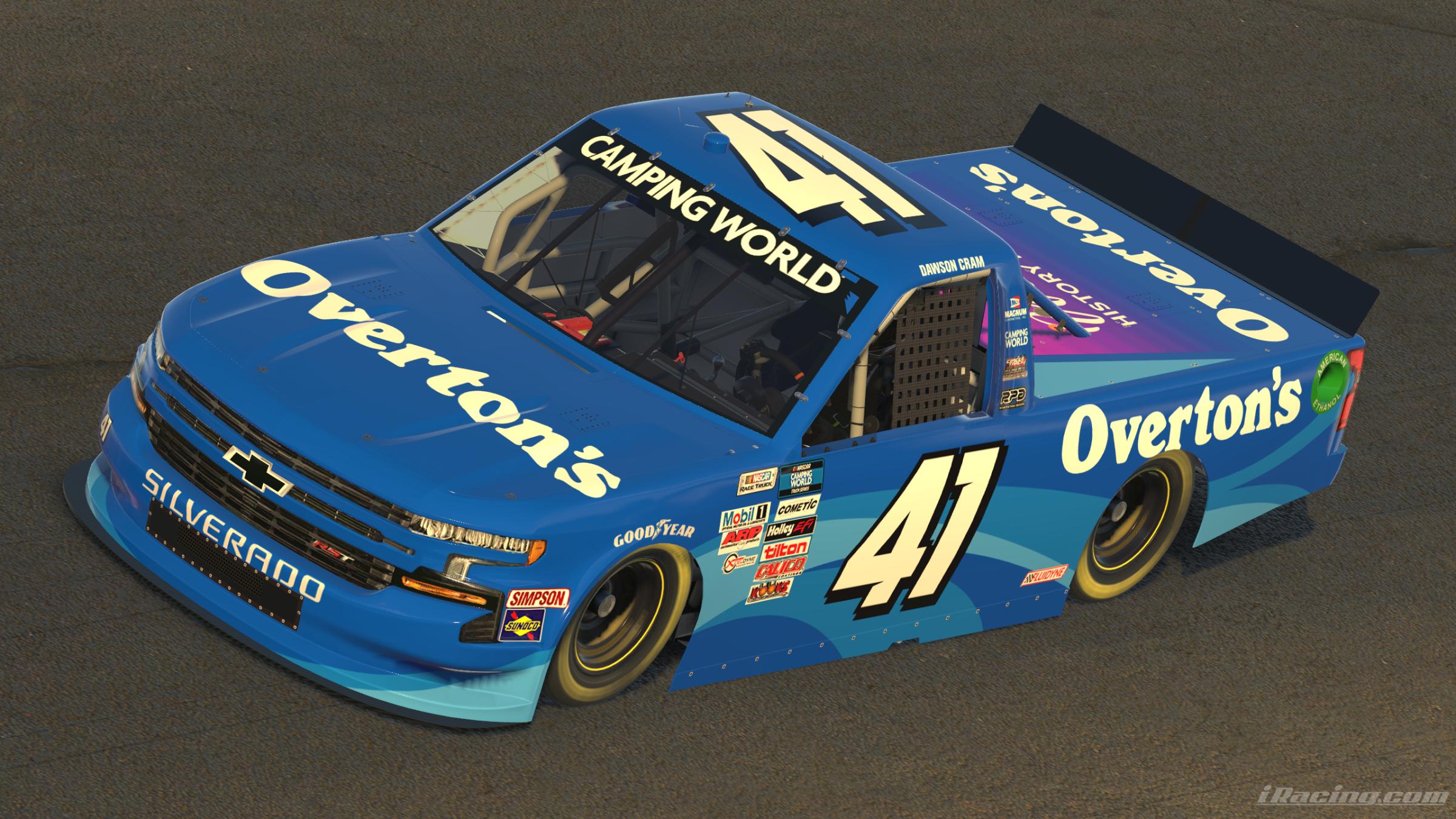 Official 2021 Dawson Cram Overtons (Custom Number) by Ryan Pistana ...