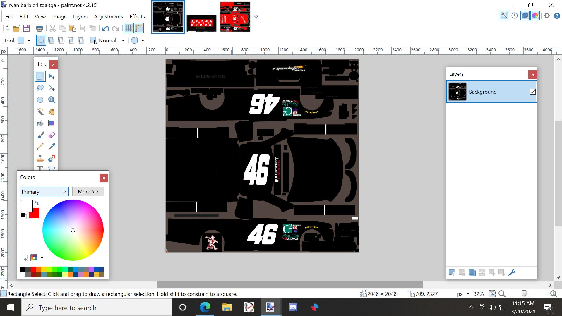 Ryan Barbieri UnderDog-RLD by Ryan Lutz - Trading Paints