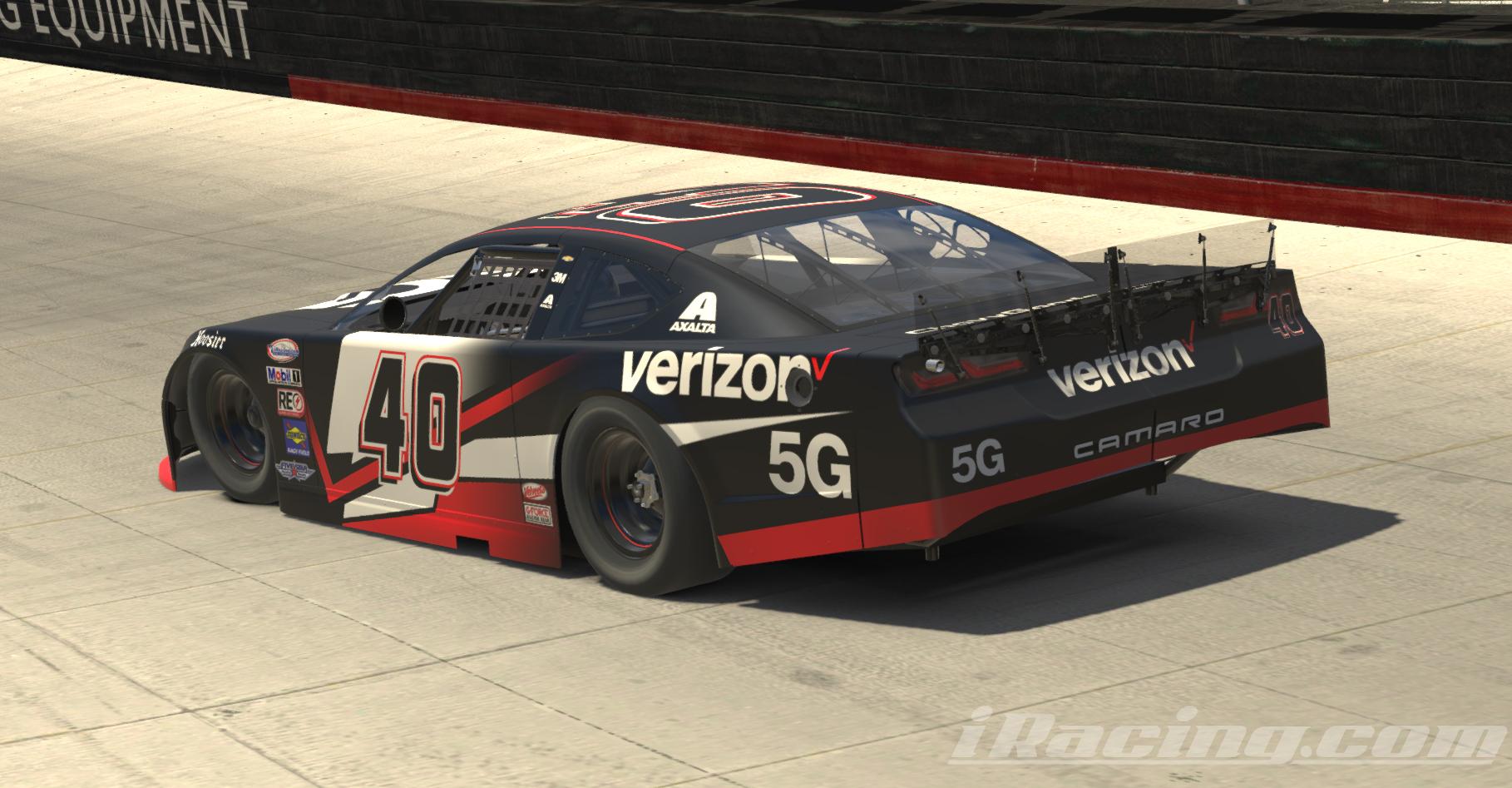 Verizon 5G Camaro Super Late Model No Number by Steve J Cass - Trading ...