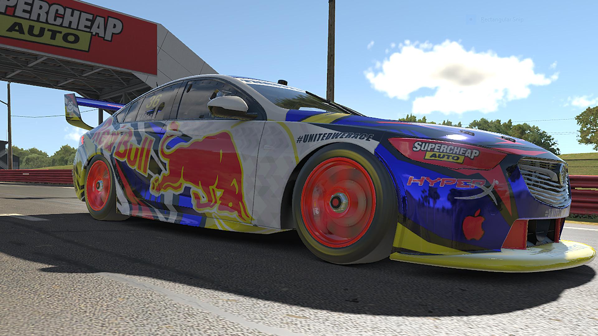 Custom 2021 Holden Red Bull livery by TJ Mariano - Trading Paints