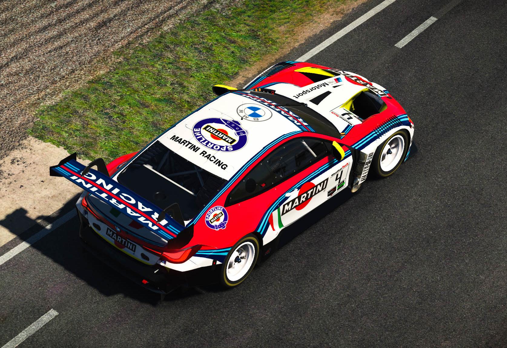 BMW M4 GT4 Martini 27-12 Update 2021 by Albert J. - Trading Paints