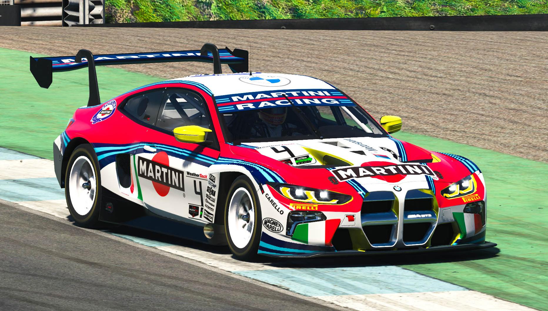 BMW M4 GT4 Martini 27-12 Update 2021 by Albert J. - Trading Paints