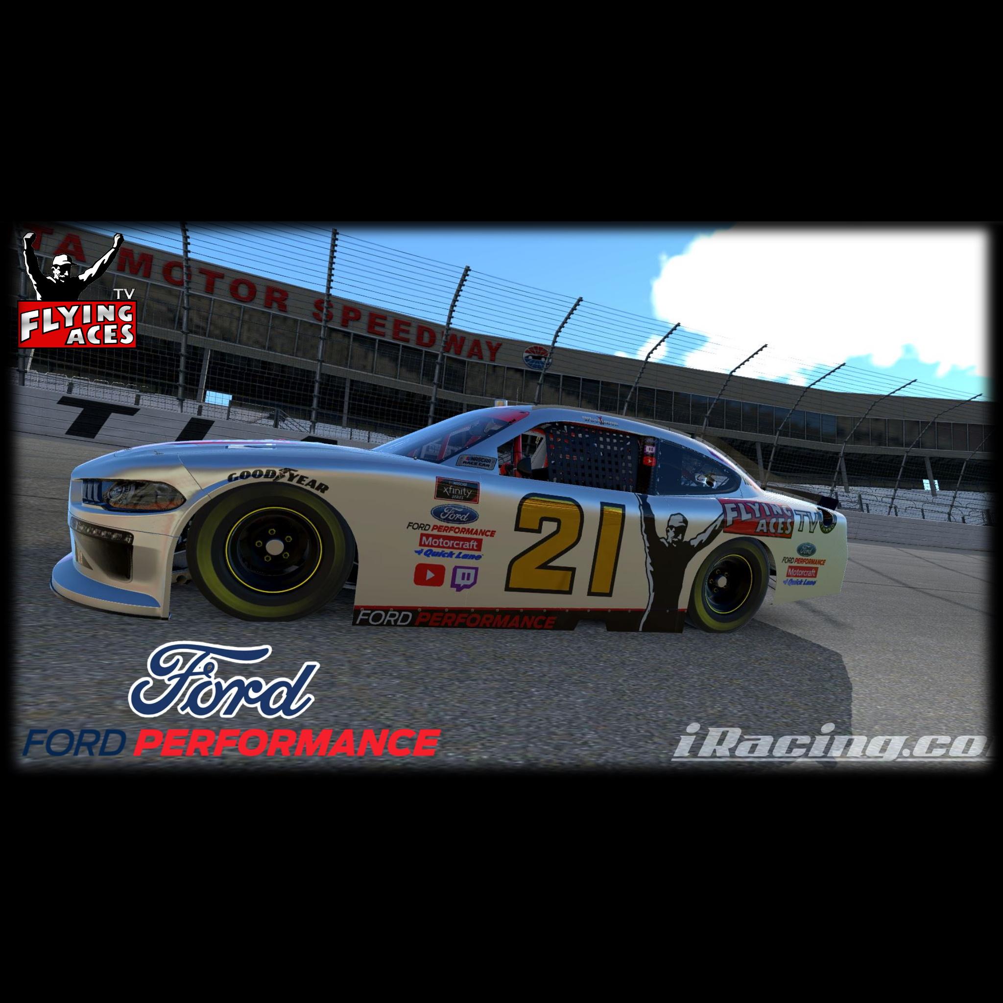 #21: Flying Aces TV: Xfinity Ford Mustang by JW Salyers - Trading Paints