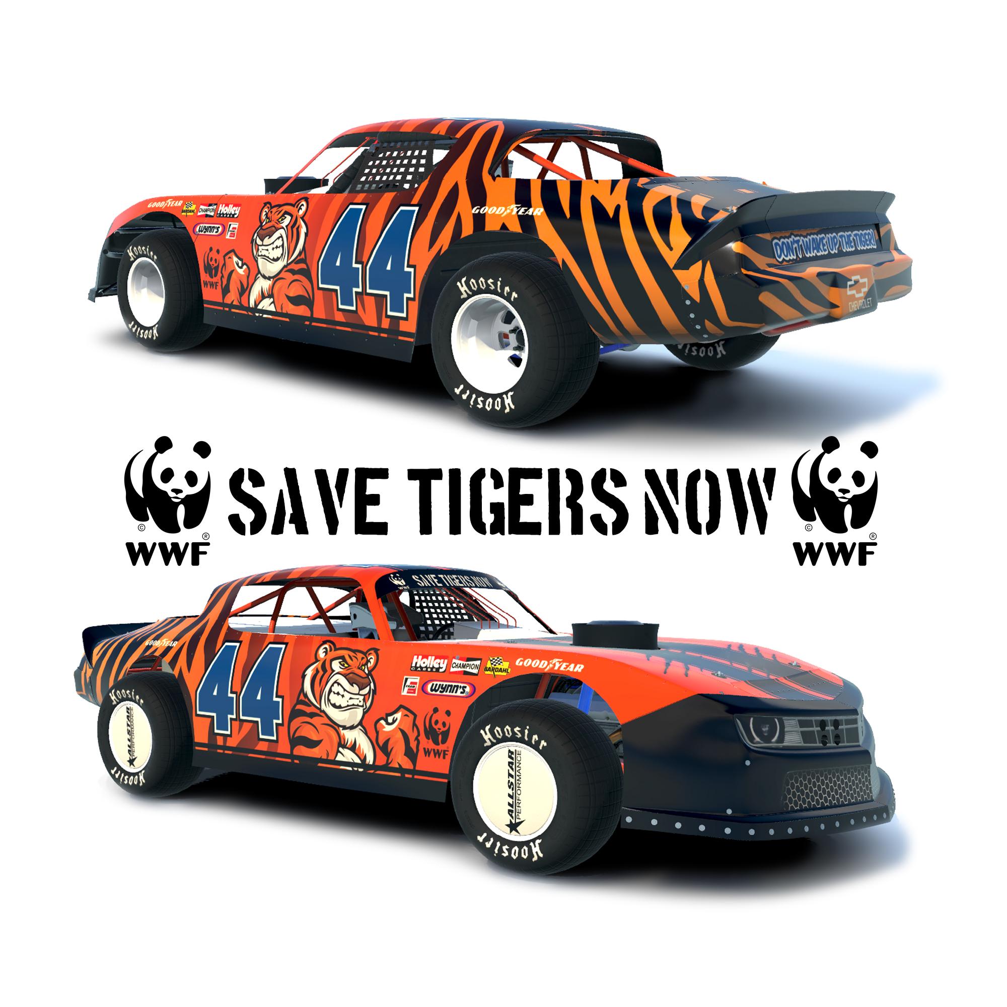 The Mad Tiger by Sylvain Beauchamp - Trading Paints