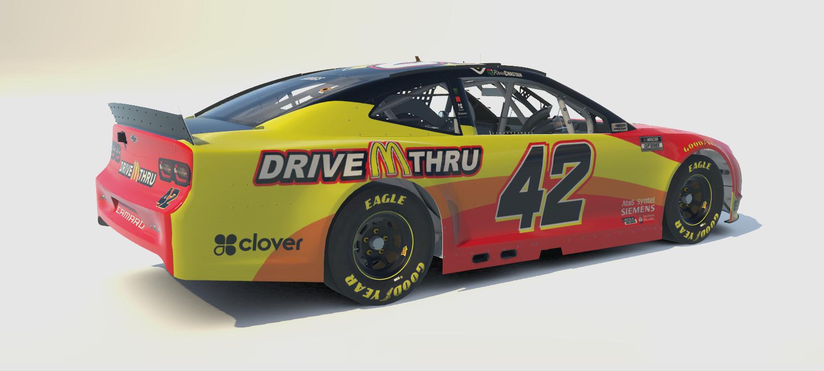 Ross Chastain Throwback Concept: Andy Houston 2001 McDonalds (Custom ...