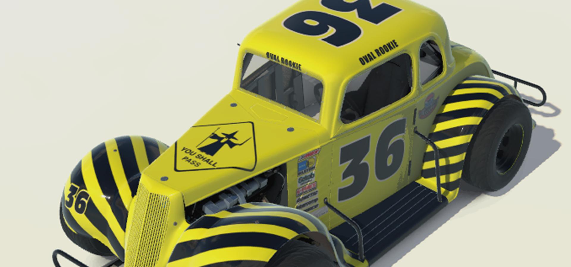 Custom Legends Ford 34 Coupe - Rookie Driver livery by TJ Mariano ...