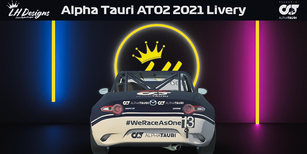 Alpha Tauri AT02 - 2021 Livery Mazda by Liam H. - Trading Paints