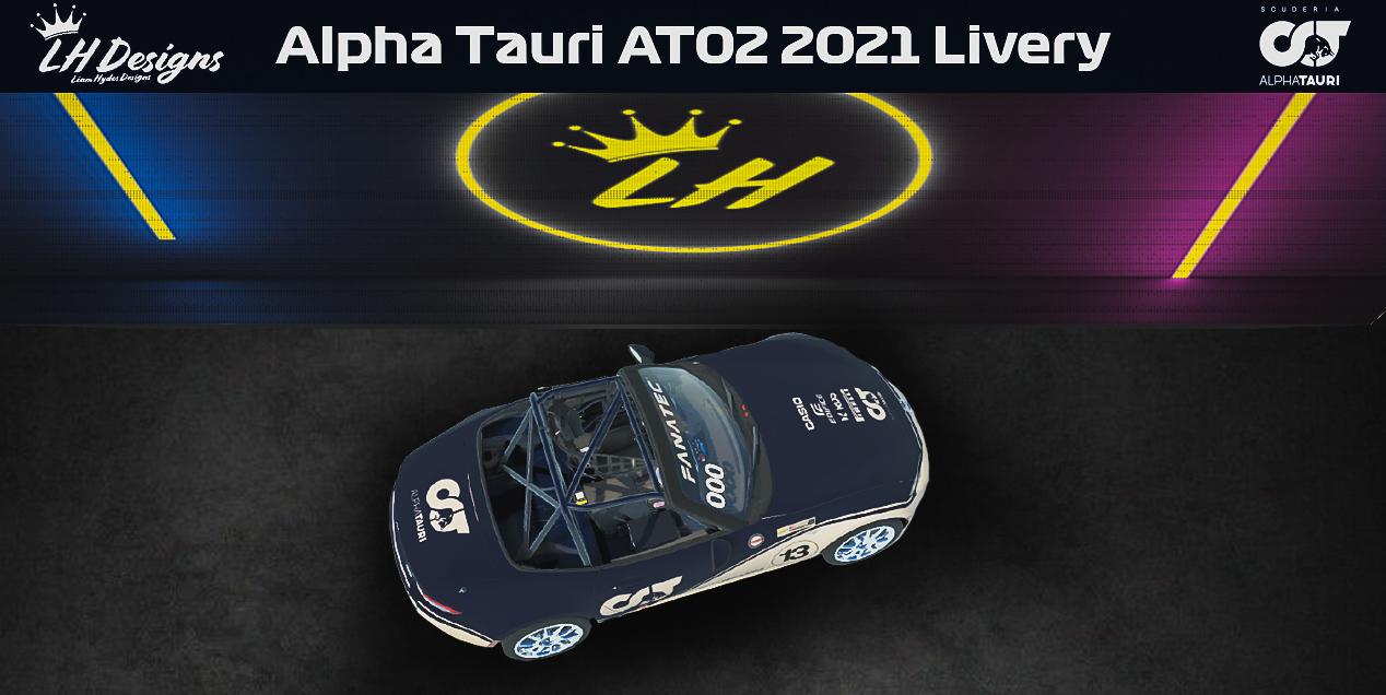 Alpha Tauri AT02 - 2021 Livery Mazda by Liam H. - Trading Paints