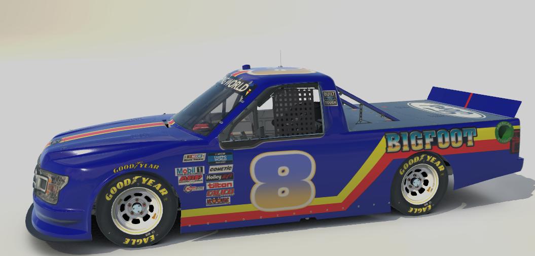 NASCAR Bigfoot 8 Ford F150 by Kevin M. - Trading Paints