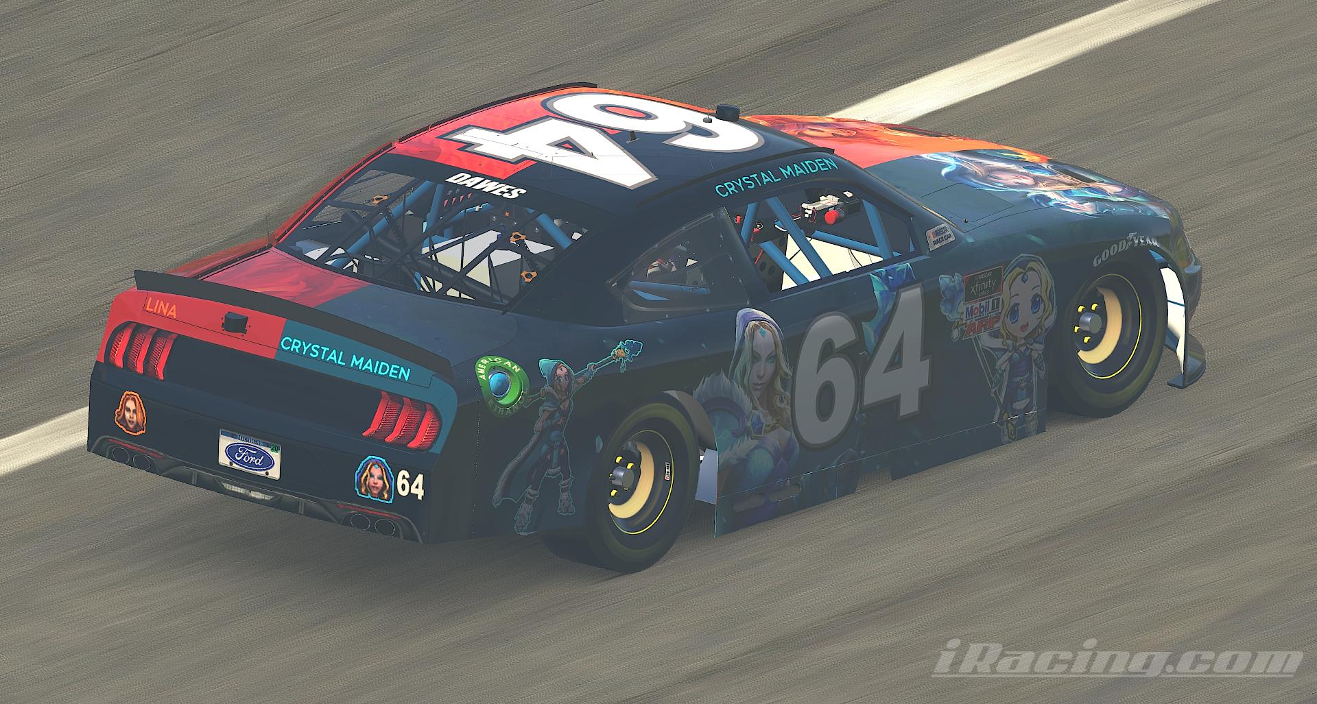 Crystal Maiden + Lina Ford Mustang by Dustin William Owen Dawes ...