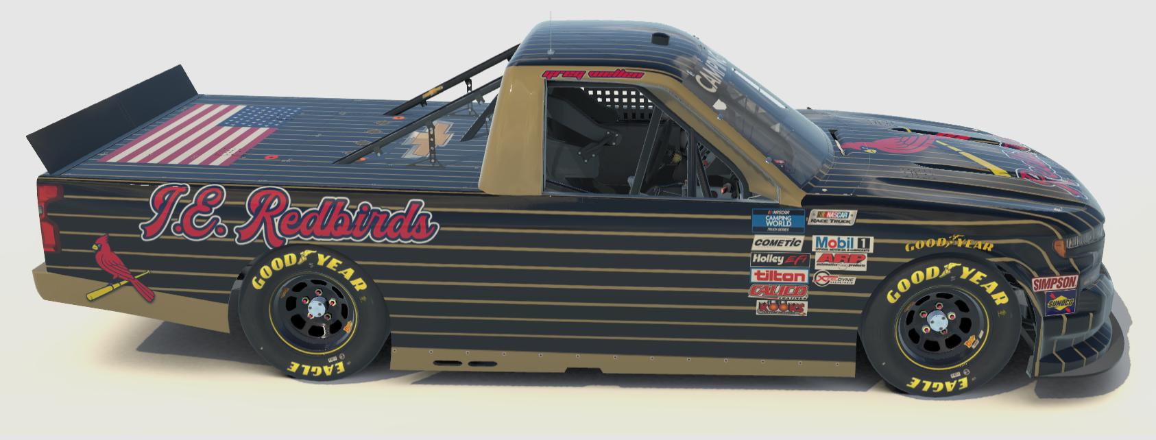 Greg Wellen Gold Stripe Silverado by Steven Ayers Jr - Trading Paints