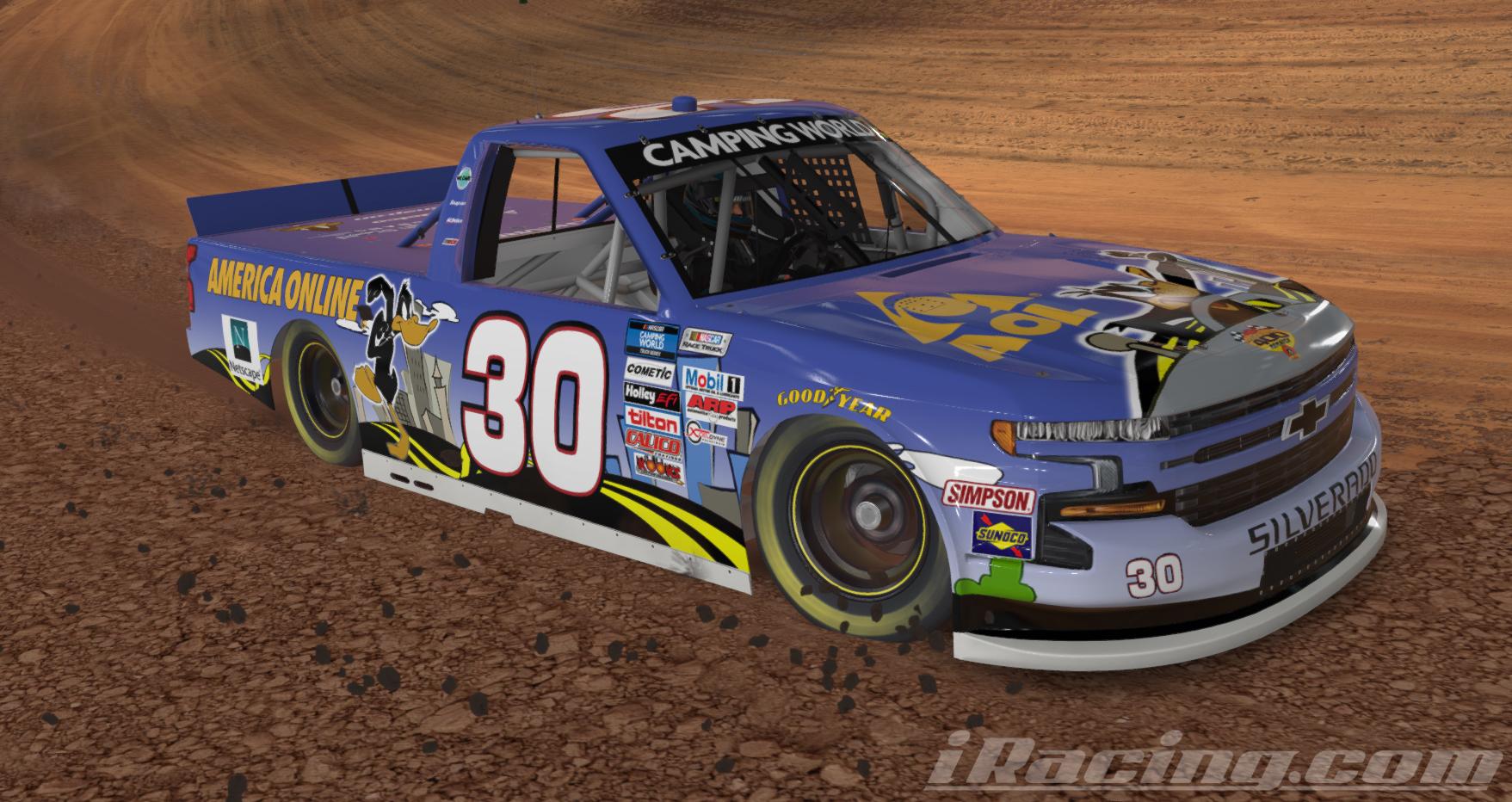 Jeff Green AOL Looney Tunes Rematch Daffy Duck Silverado No Number by ...