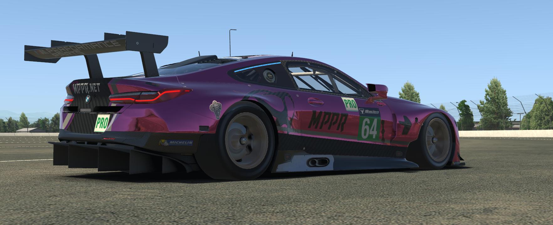 MPPR BMW M8 Pink and Black Metallic by TM Dixon - Trading Paints