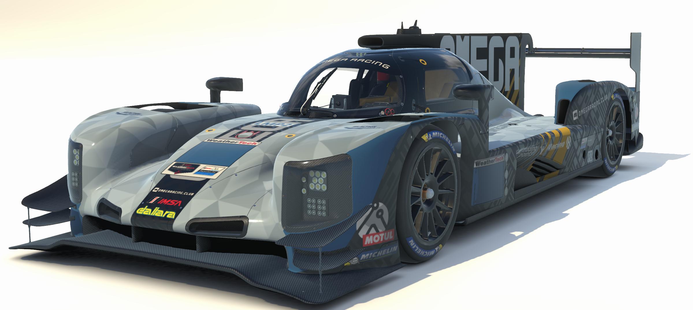 [IMSA] Blue Omega Racing Dallara P217 LMP2 by Adnan A. - Trading Paints