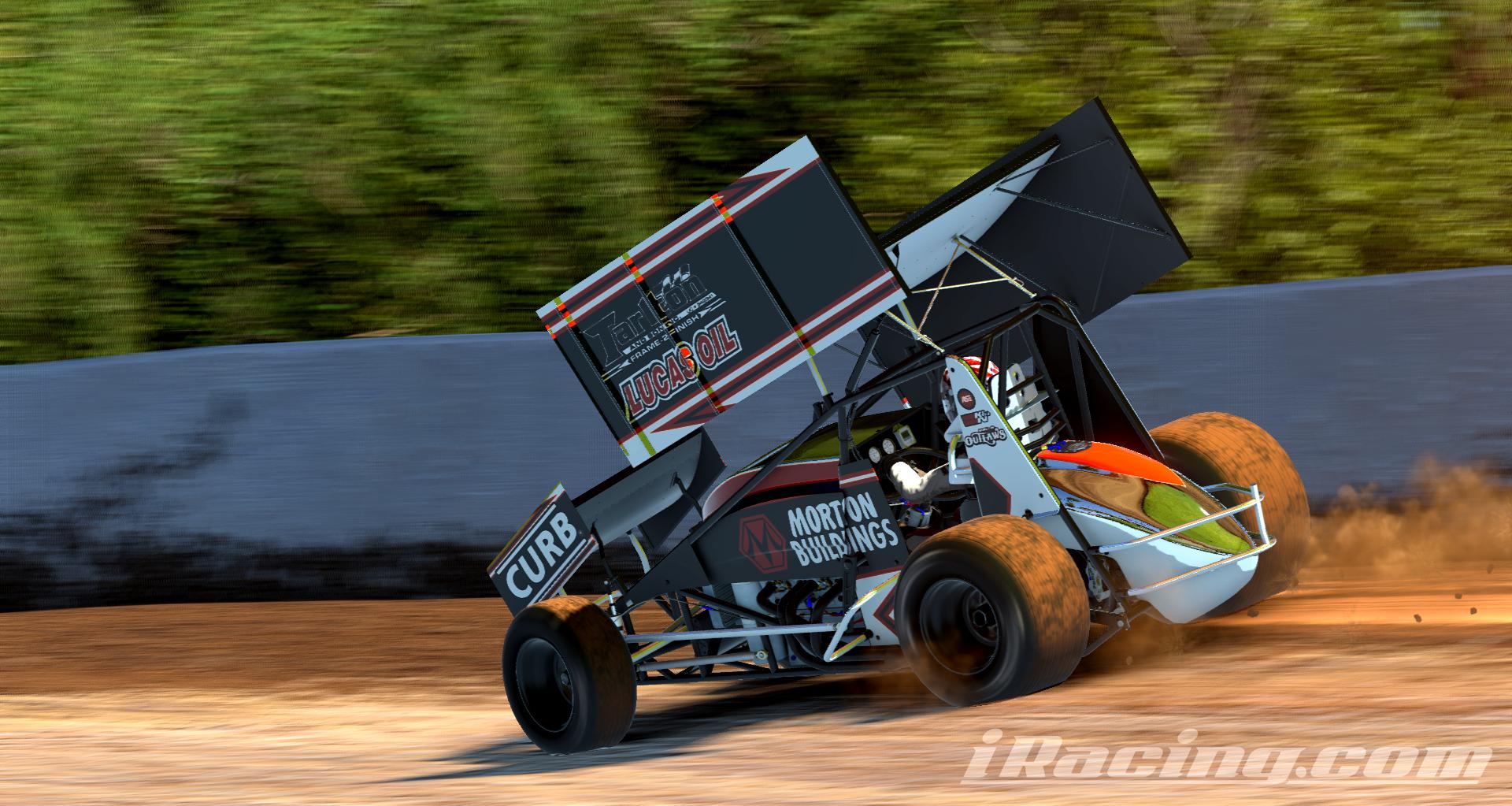 Derrick Grays Wing Sprint Car by Caleb Shietze - Trading Paints