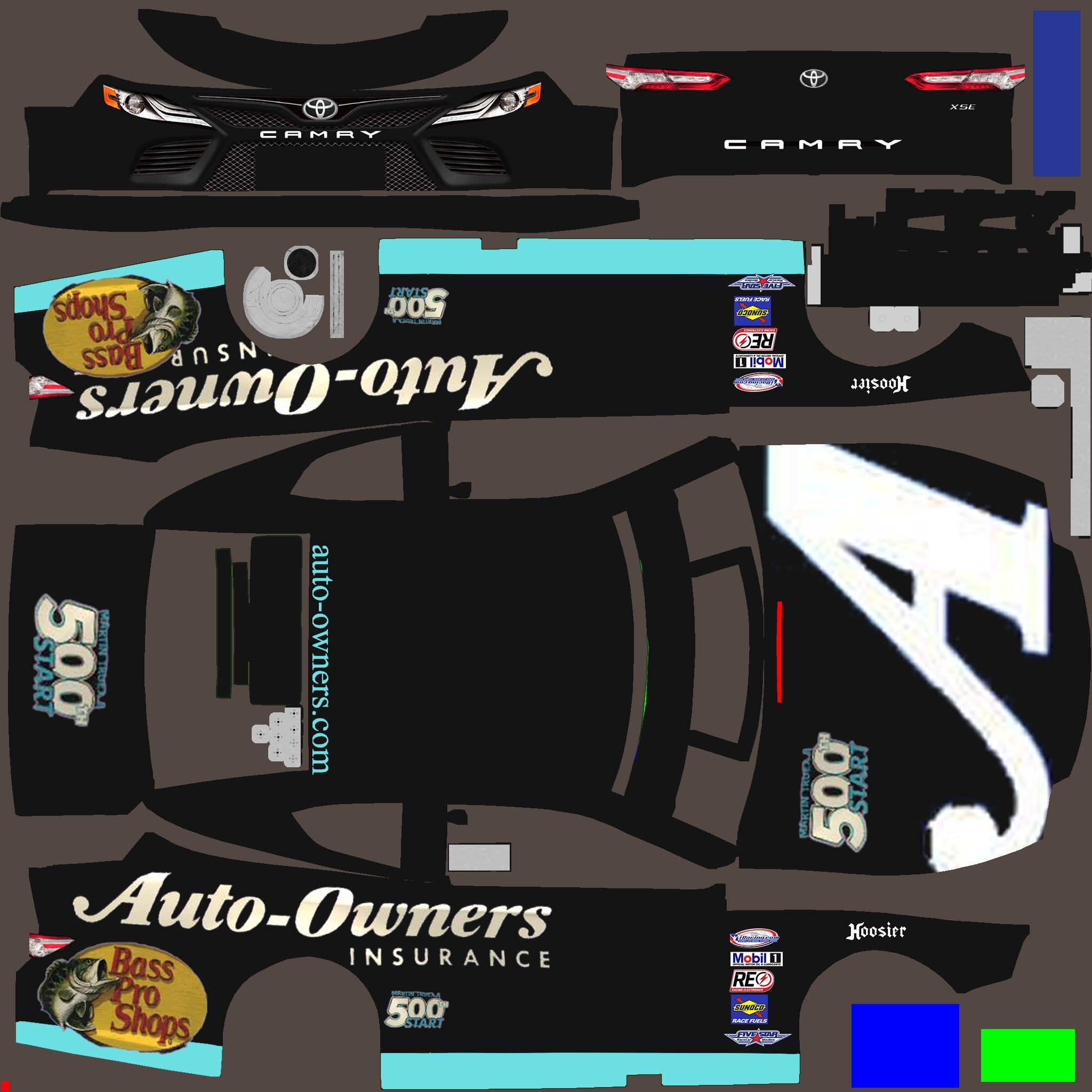 mtj 500th start super late model by Brad Mast - Trading Paints