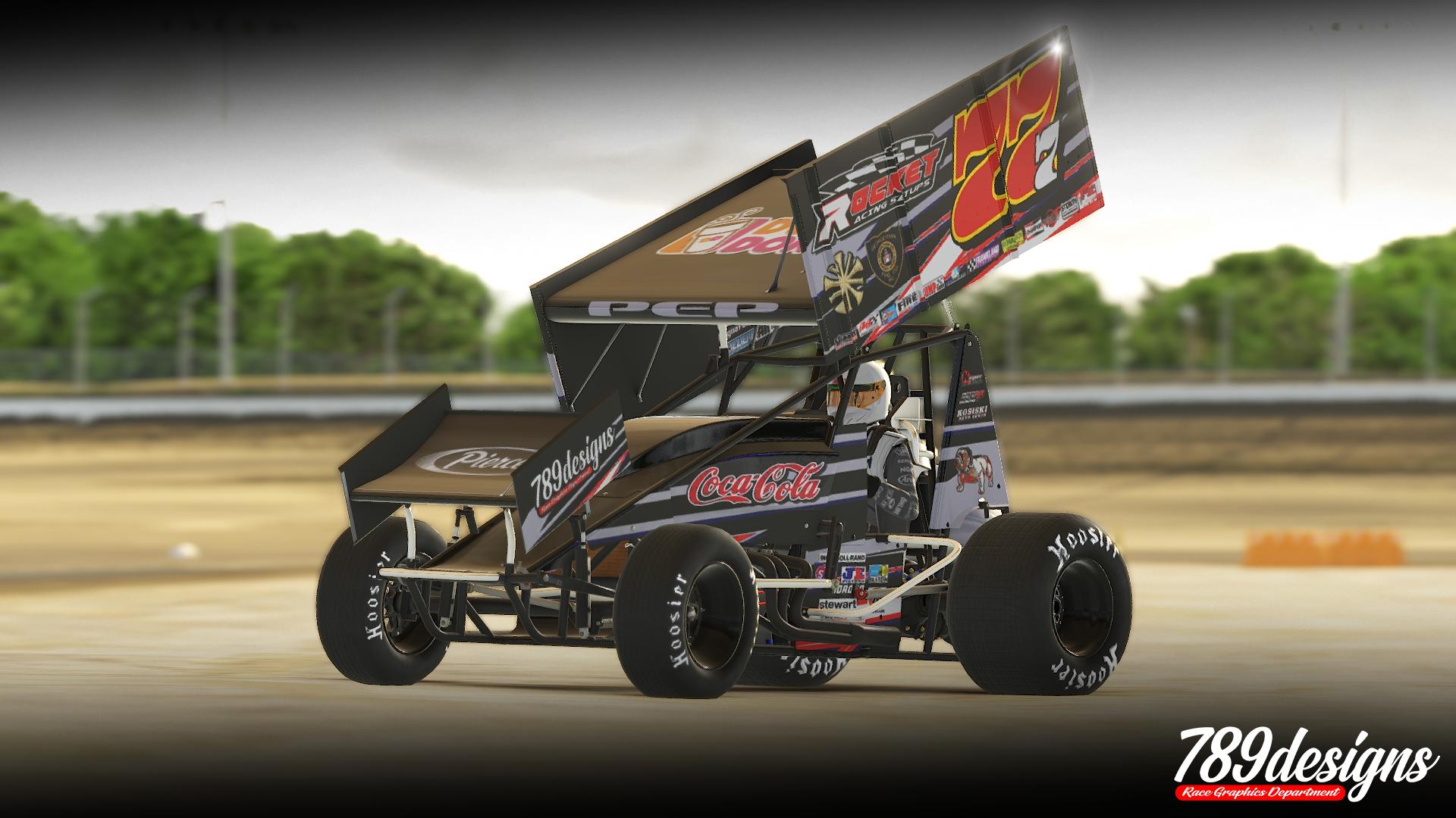 Joey Pepper Sprint Car by Garrett Marshall - Trading Paints