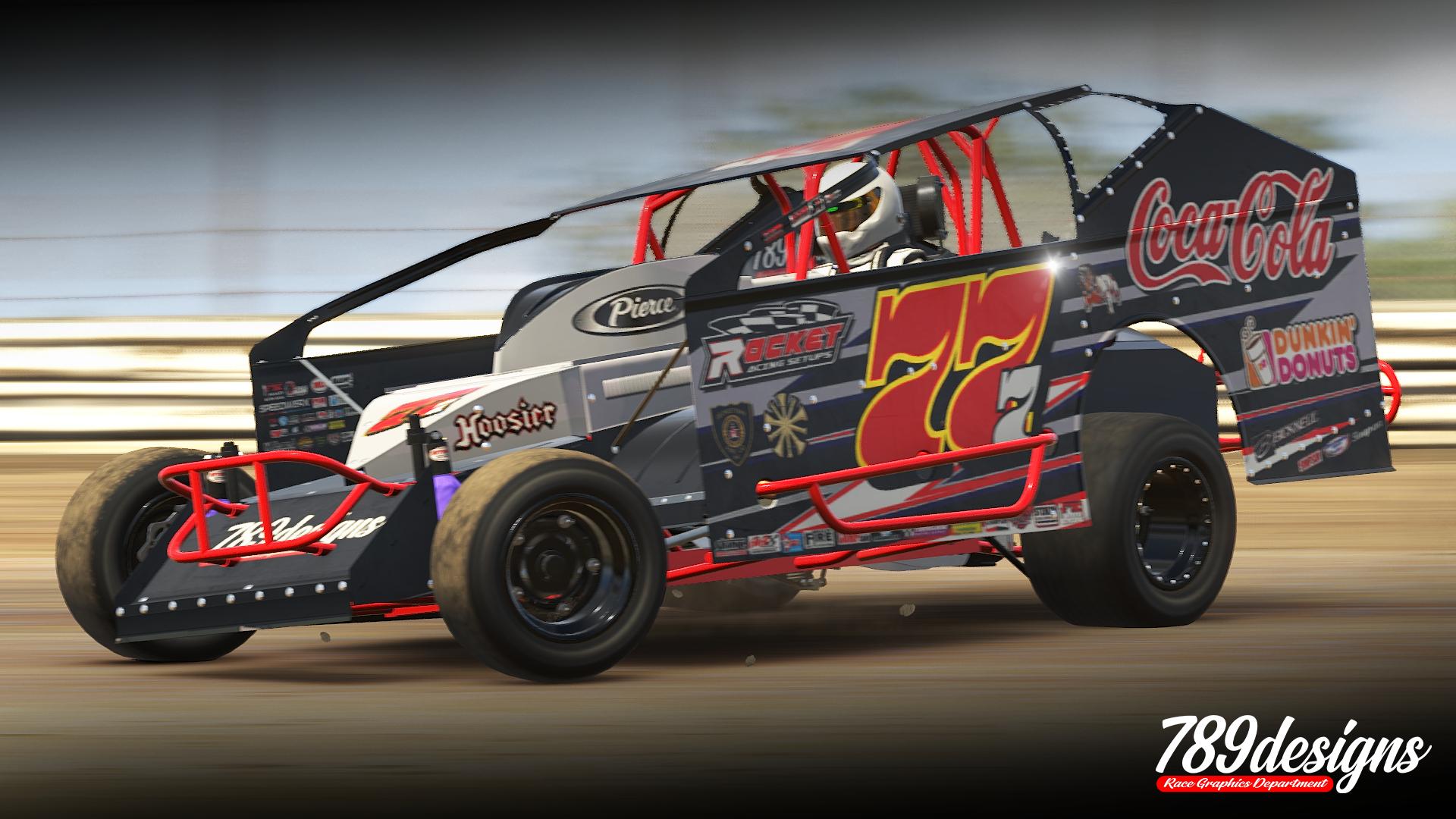 Joey Pepper Big Block Modified by Garrett Marshall - Trading Paints