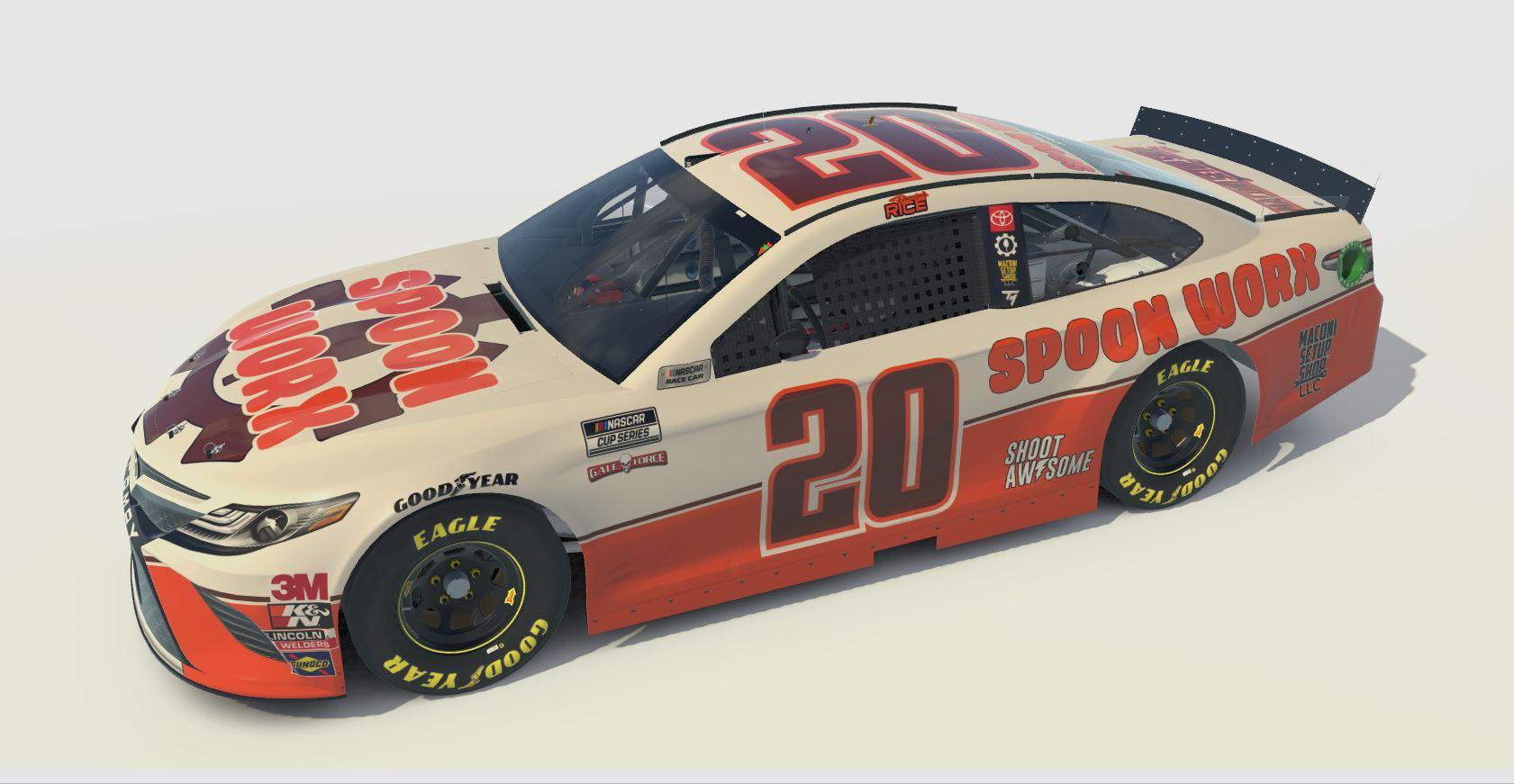 Derrick Rice Throwback (Kulwicki/Elliot Inspired) by Jordan Spoon2 ...