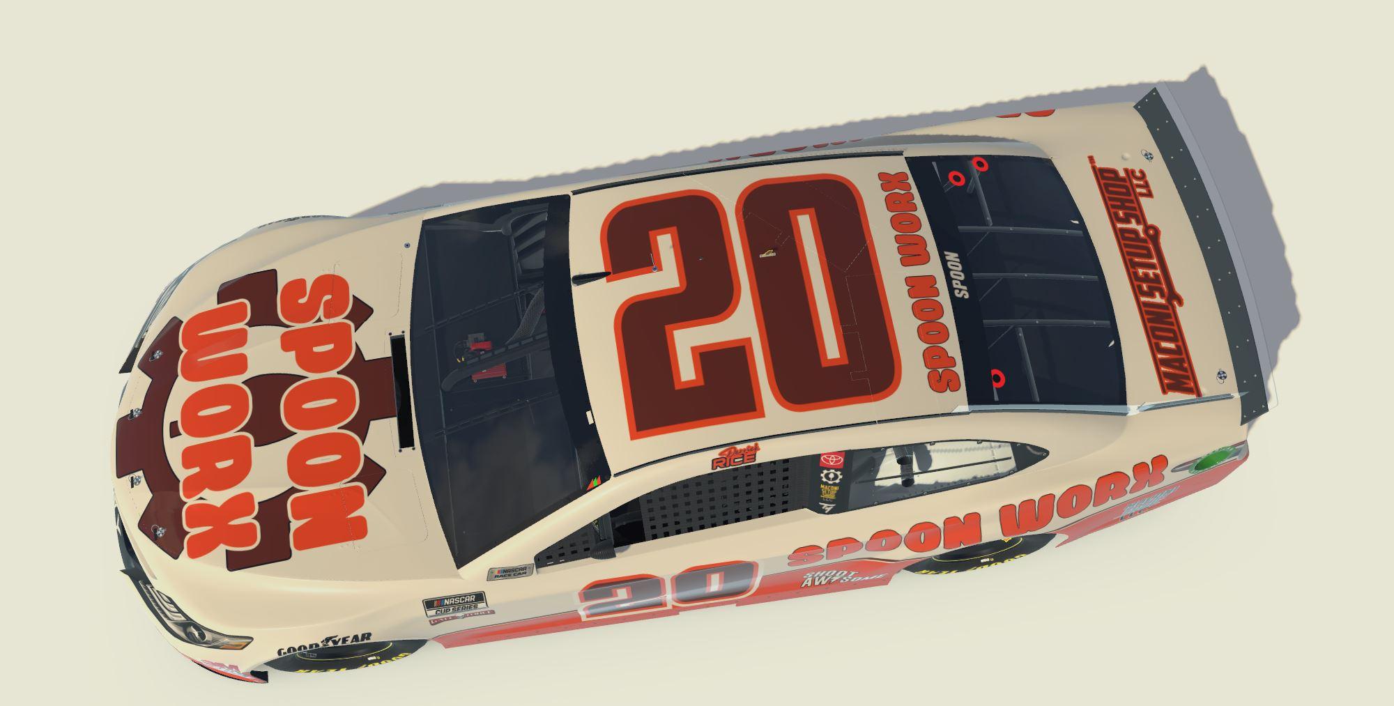 Derrick Rice Throwback (Kulwicki/Elliot Inspired) by Jordan Spoon2 ...