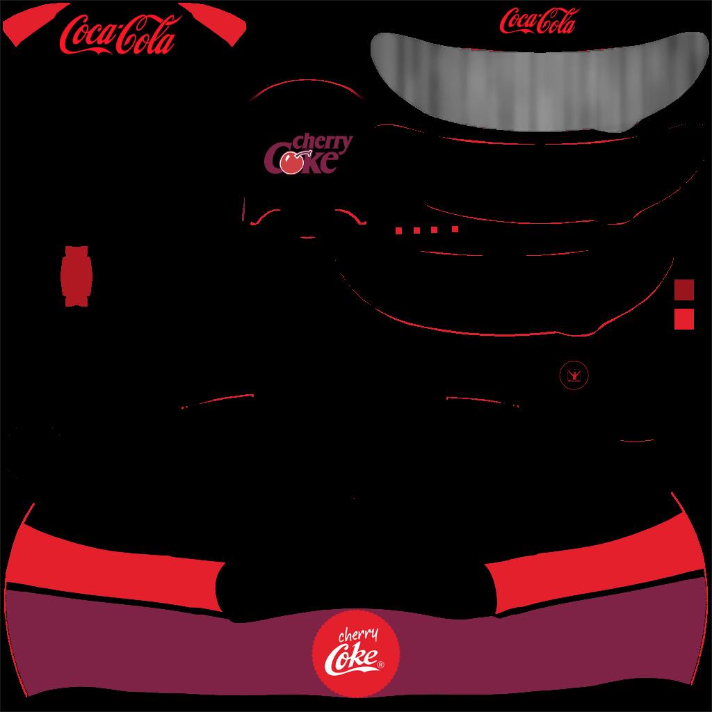 Cherry Coke Helmet by Avery Good - Trading Paints