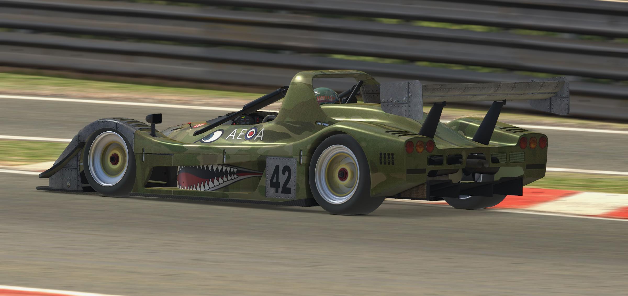 Radical SR8 WWII Fighter Jet by Russell McGuire - Trading Paints