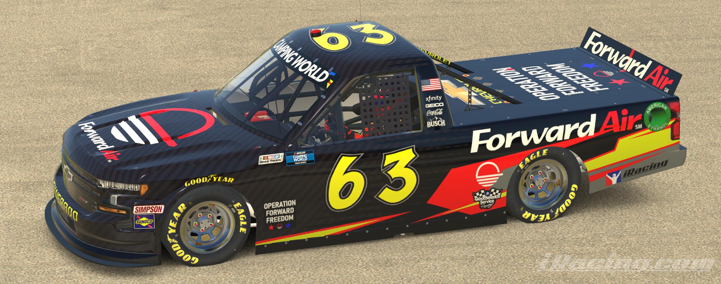 Forward Air Silverado by John Rubino - Trading Paints