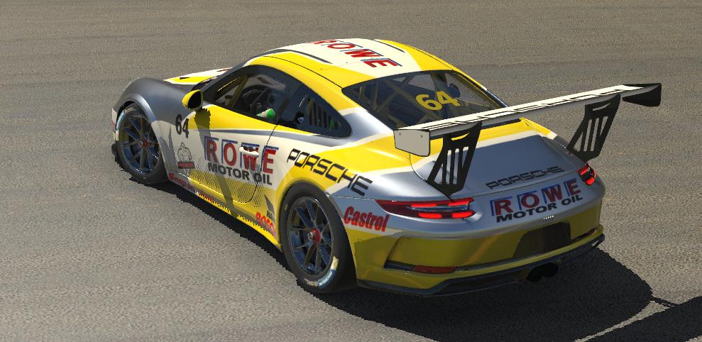 SILVER AND YELLOW ROWE MOTOR OIL by Shawn B. - Trading Paints