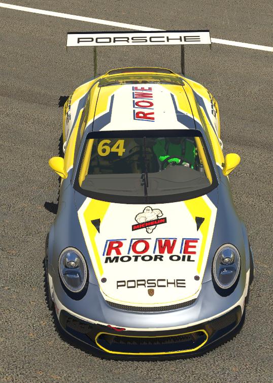 SILVER AND YELLOW ROWE MOTOR OIL by Shawn B. - Trading Paints